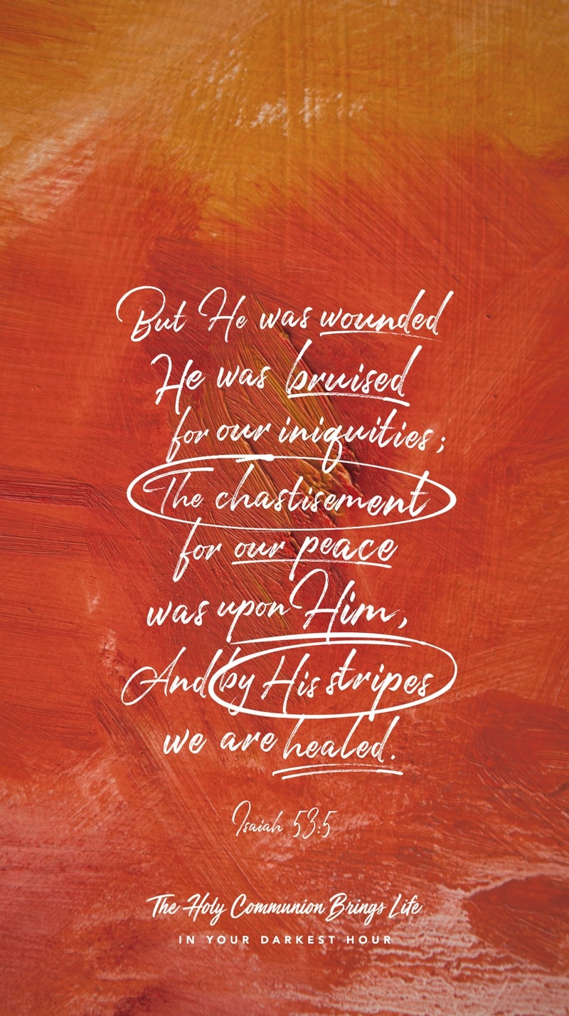 The Holy Communion Brings Life In Your Darkest Hour